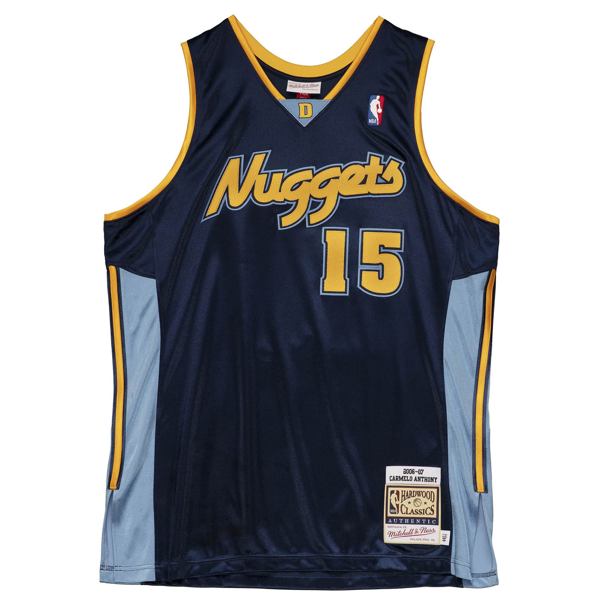 Mitchell & Ness Authentic Carmelo Anthony Denver Nuggets 2006-07 Jersey ...