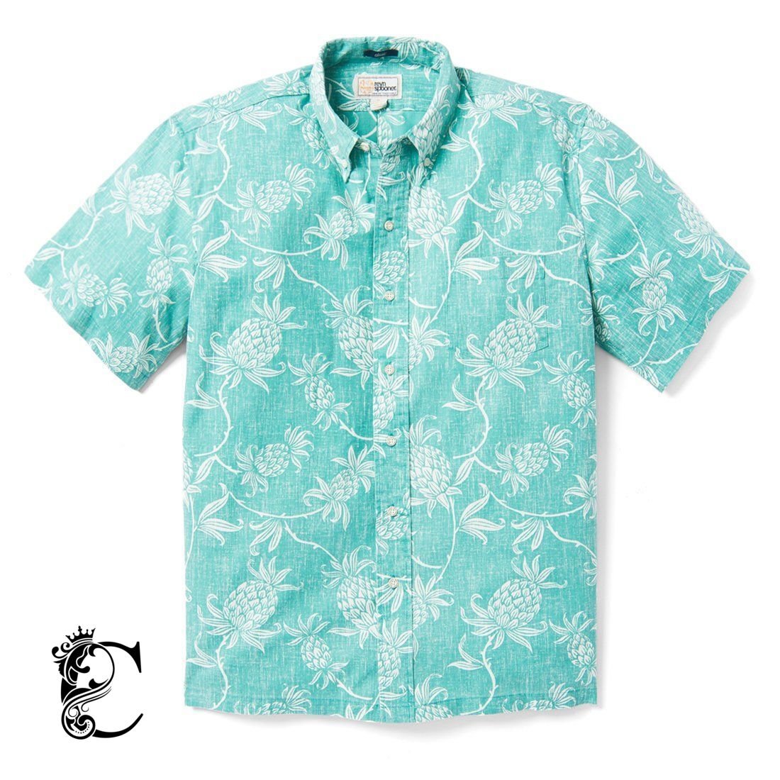 Aloha Welcome Hawaiian Shirt Teal Blue - Themarketfarmer