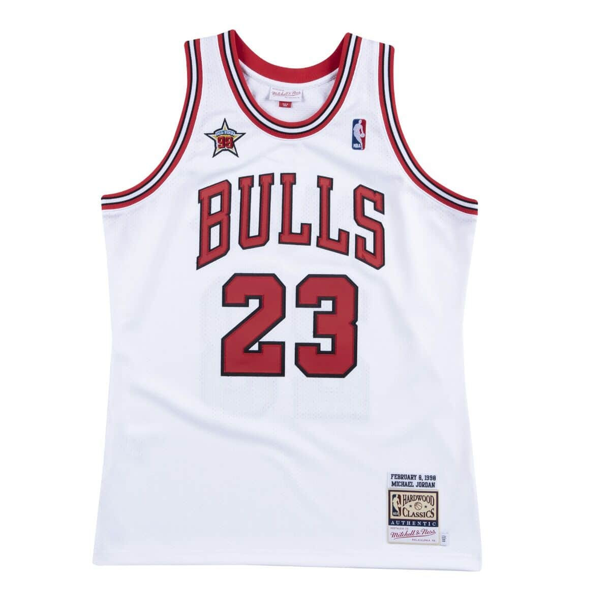 Mitchell & Ness Authentic Jersey Chicago Bulls 1998-99 Michael Jordan ...