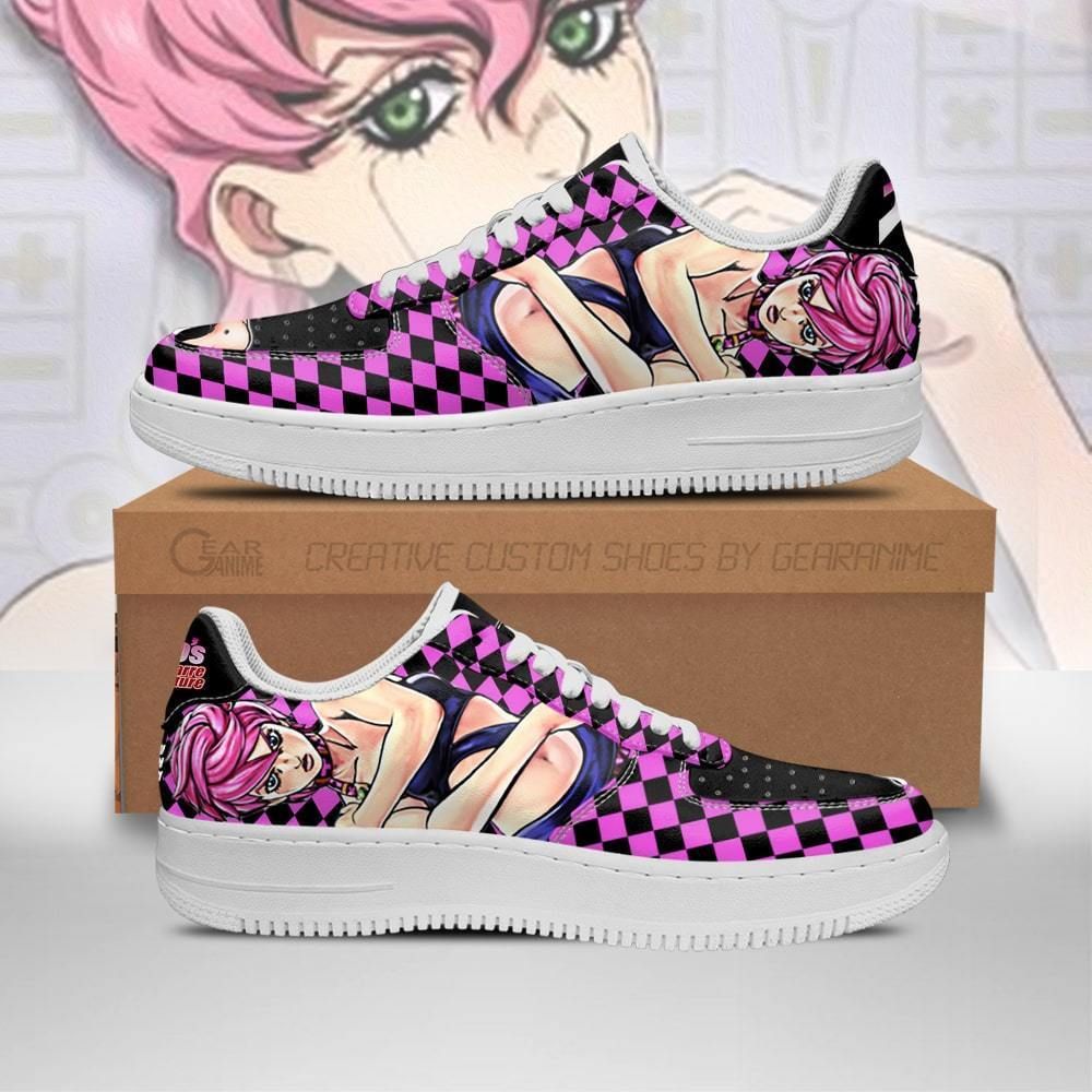 Trish Una Sneakers Jojo'S Bizarre Adventure Anime Shoes Fan Gift Idea ...