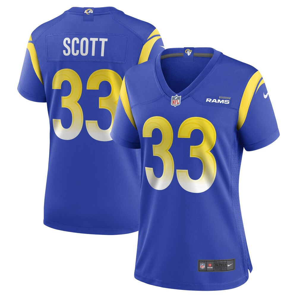 Women’S Los Angeles Rams Nick Scott Nike Royal Game Jersey ...