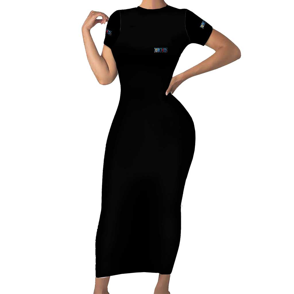Old Generation Yonko One Piece Short Sleeve Bodycon Dress Anime Style ...