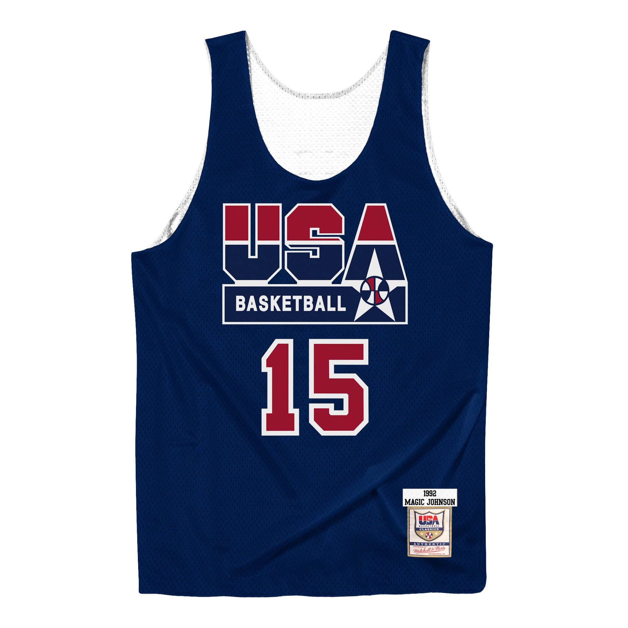 Mitchell & Ness Authentic Reversible Practice Jersey Team Usa 1992 ...
