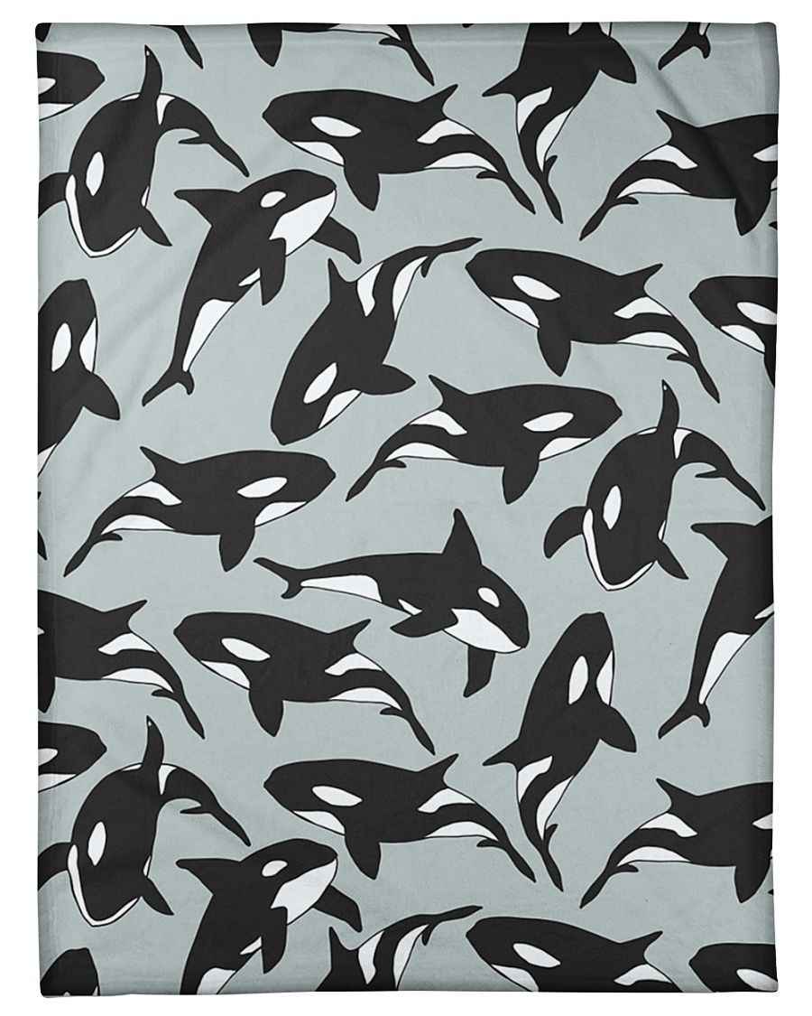 Orca Killer Whale Blanket - Themarketfarmer