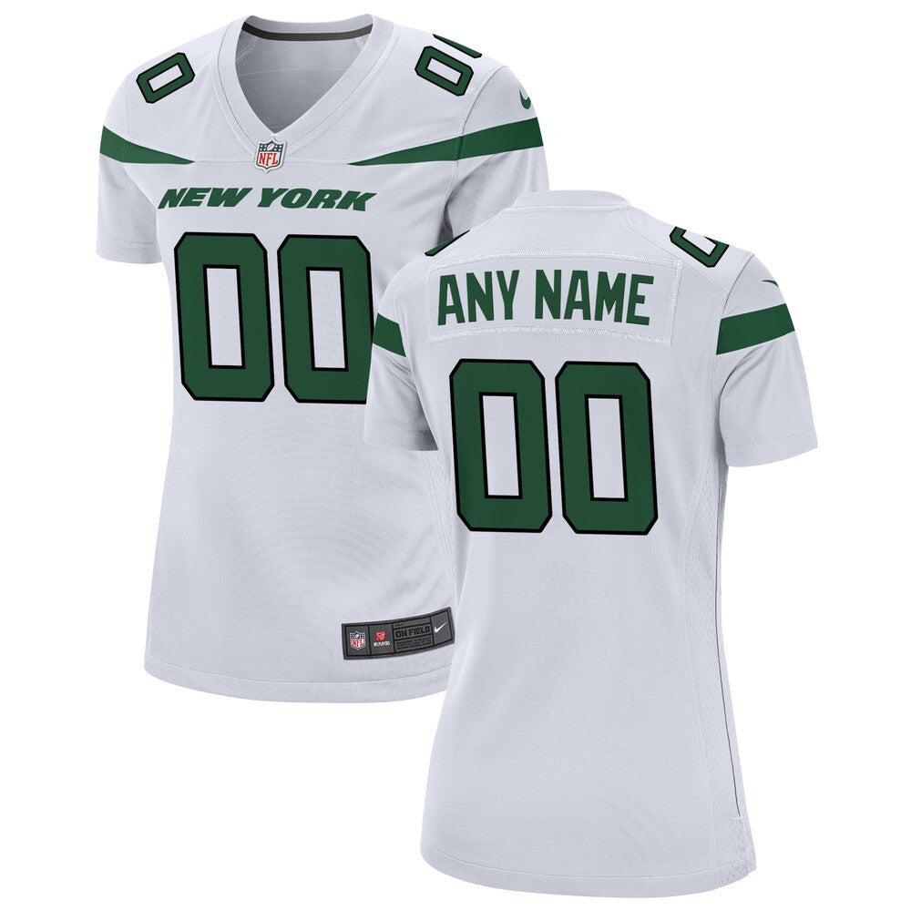 Women’S Nike White New York Jets Custom Game Jersey – TXTrend Shop