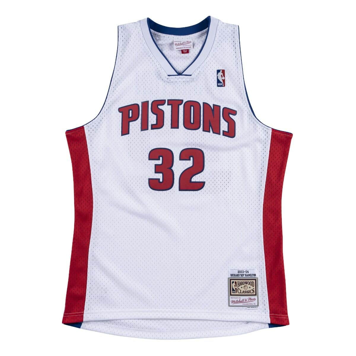 Mitchell & Ness Swingman Jersey Detroit Pistons Home 2003-04 Richard ...