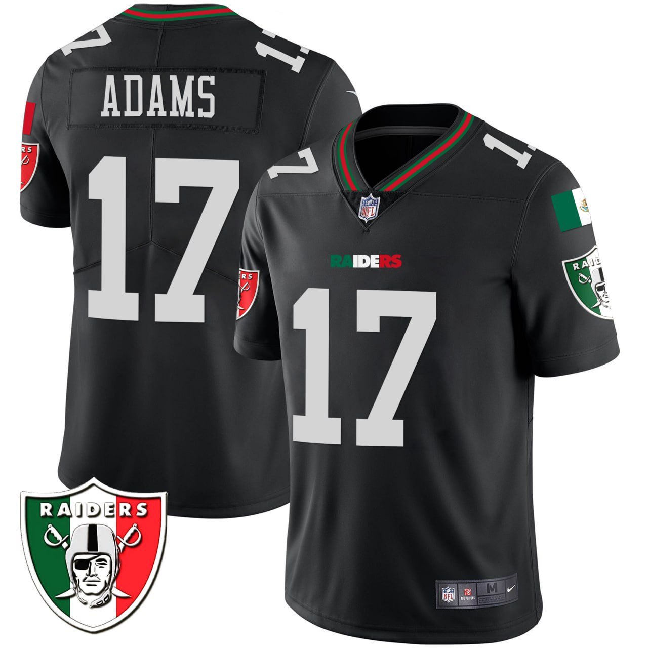 Davante Adams Las Vegas Raiders Mexico Jersey – All Stitched – TXTrend Shop