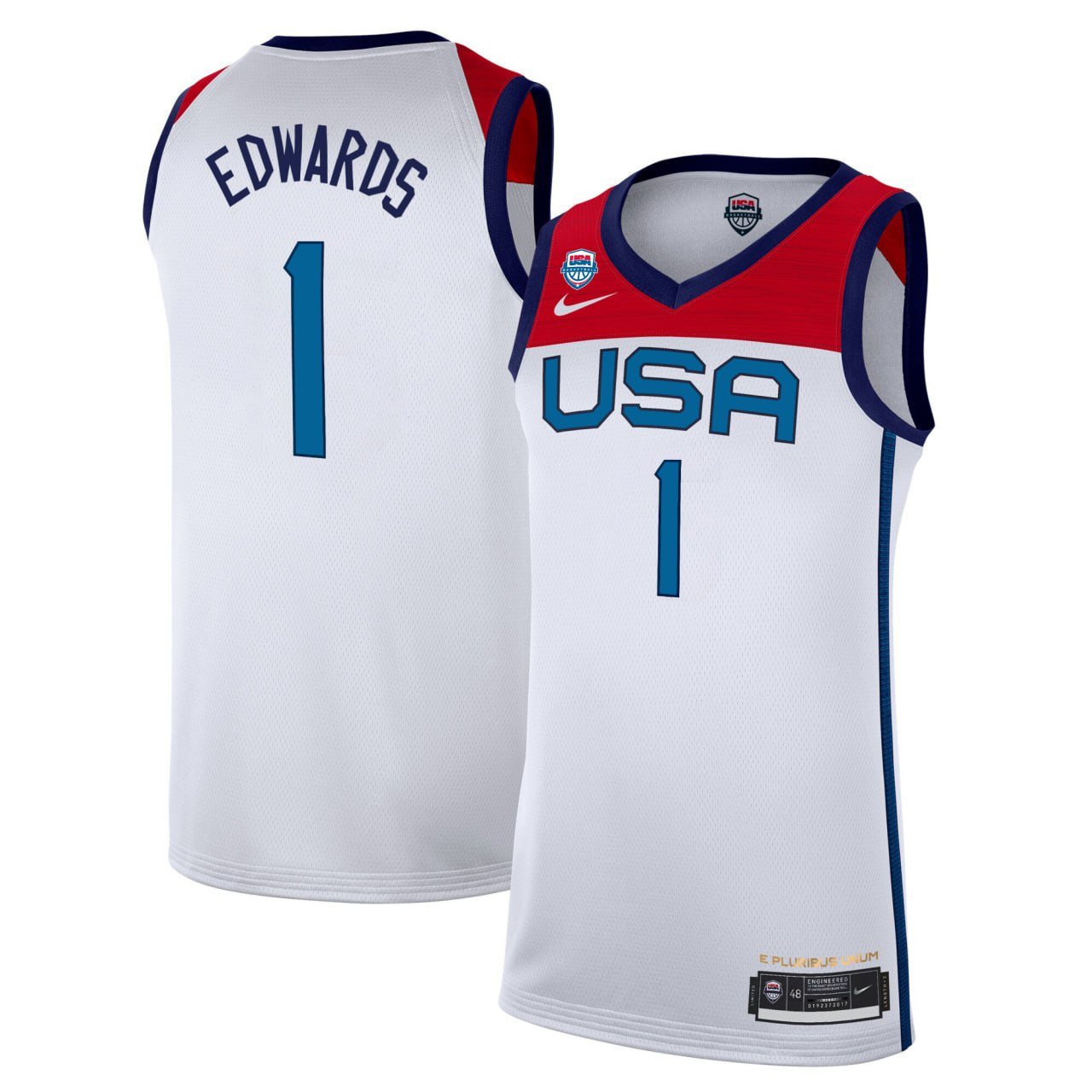 Anthony Edwards Team Usa Jersey – All Stitched – TXTrend Shop