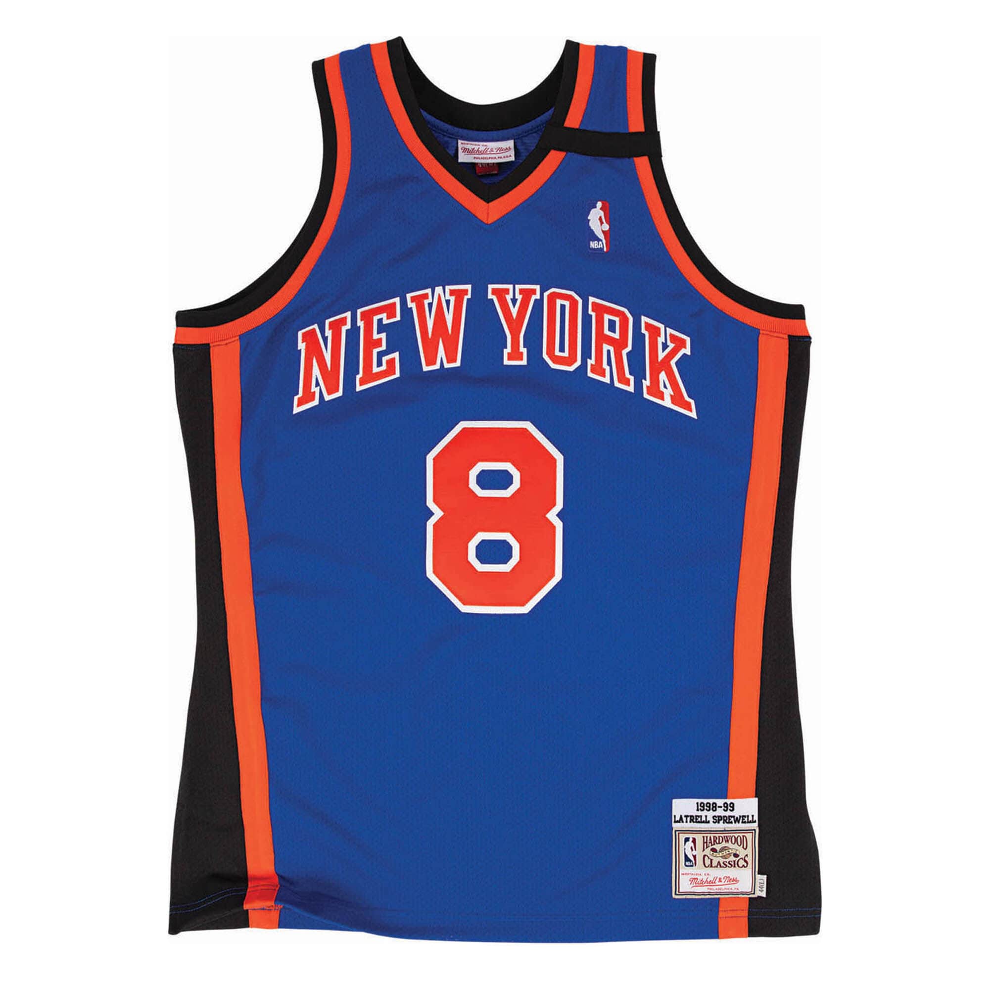 Mitchell & Ness Authentic Latrell Sprewell New York Knicks 1998-99 ...