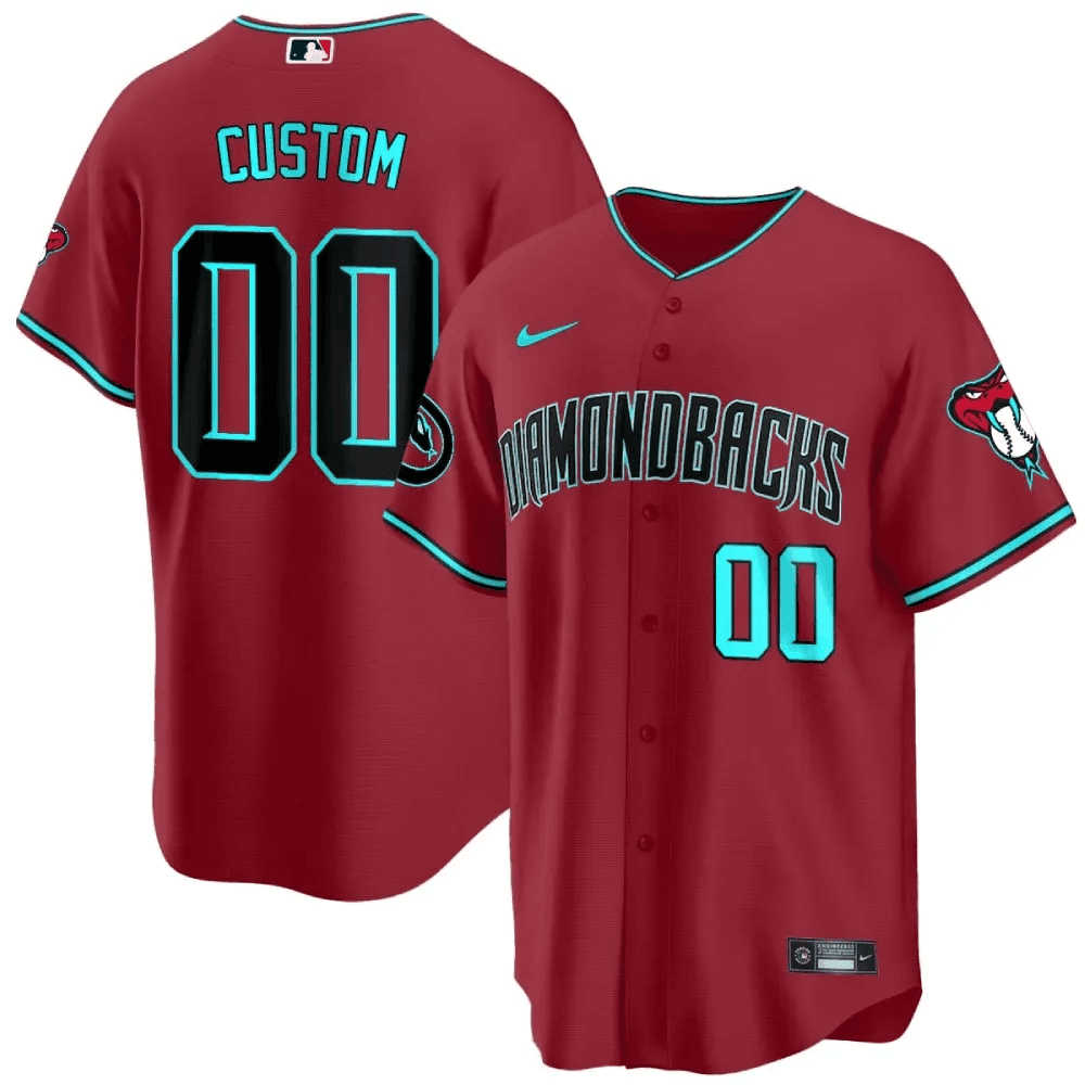 Arizona Diamondbacks 2024 Cool Base Custom Jersey – All Stitched ...