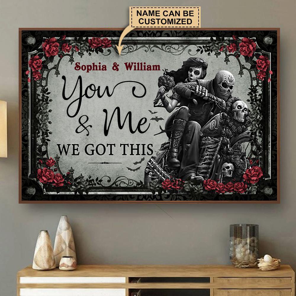 Personalized Motor Skeleton We Got This Poster - Themarketfarmer