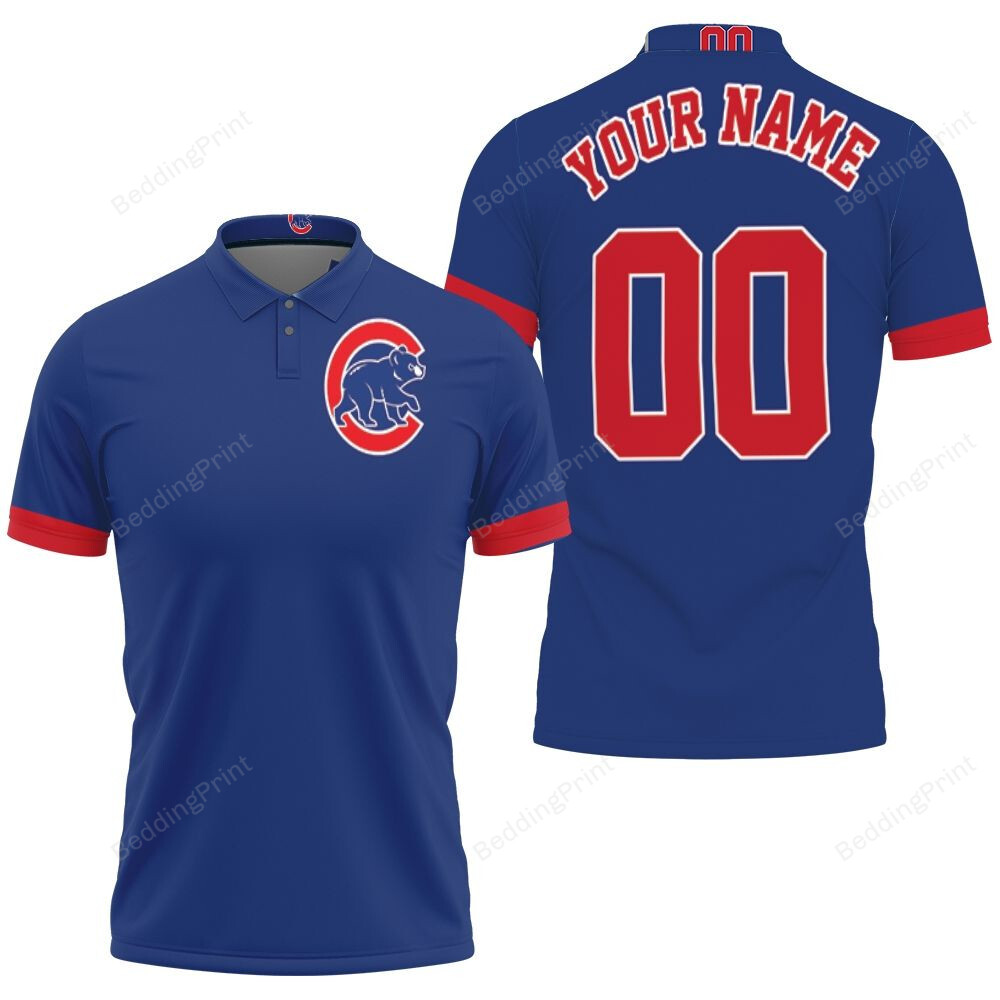 Personalized Chicago Cubs Jersey Inspired Style Polo Shirt ...