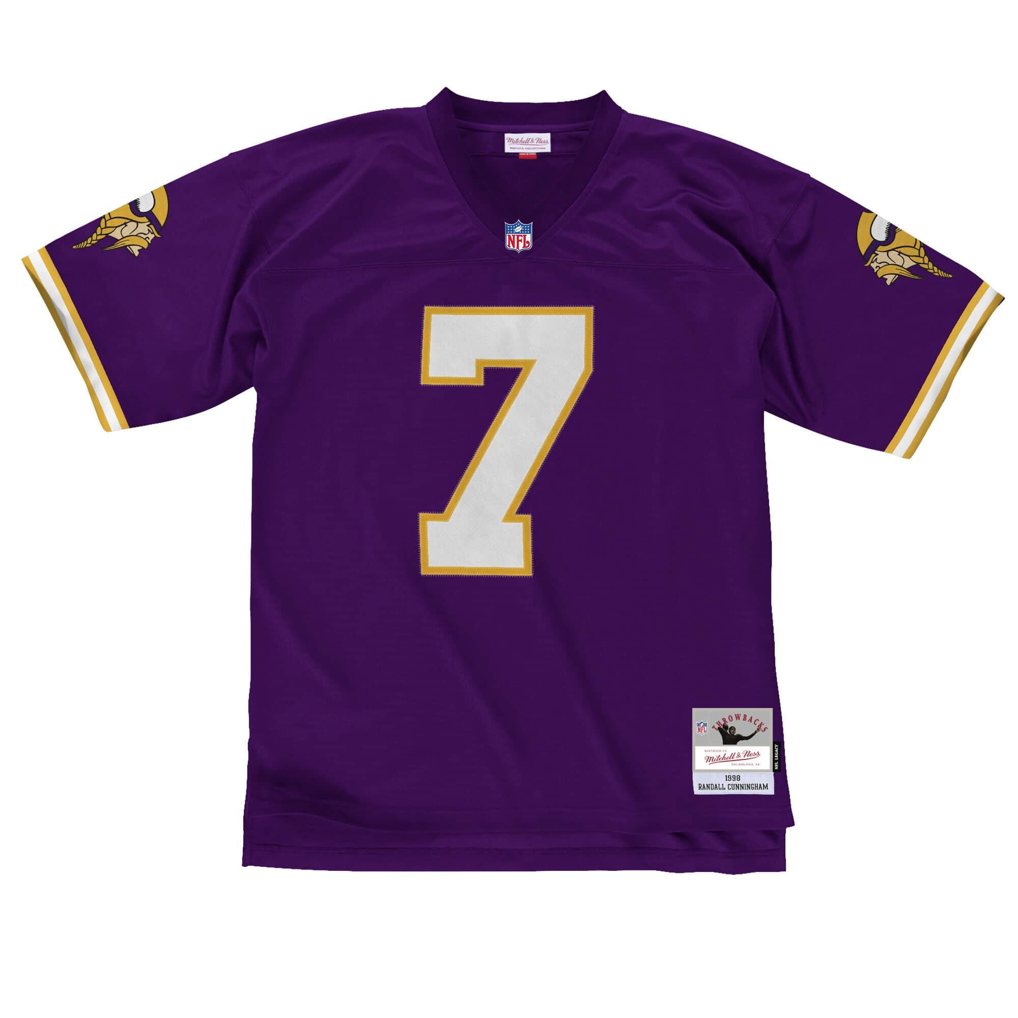 Mitchell & Ness Legacy Jersey Minnesota Vikings 1998 Randall Cunningham ...