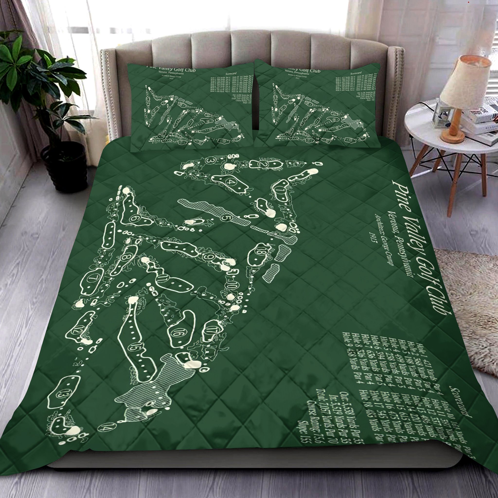 Pine Valley Golf Club Quilt - Themarketfarmer
