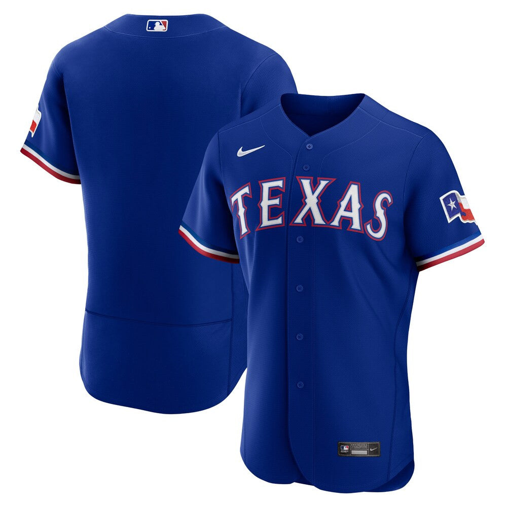 Men’S Texas Rangers Nike Royal Alternate Authentic Team Jersey ...