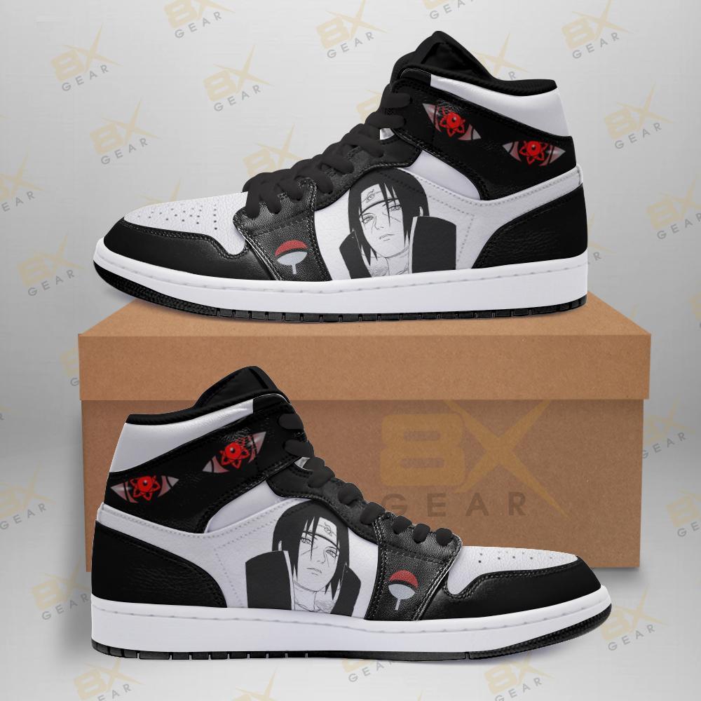 Uchiha Itachi Jordan Sneakers For Naruto Anime Fan S11144