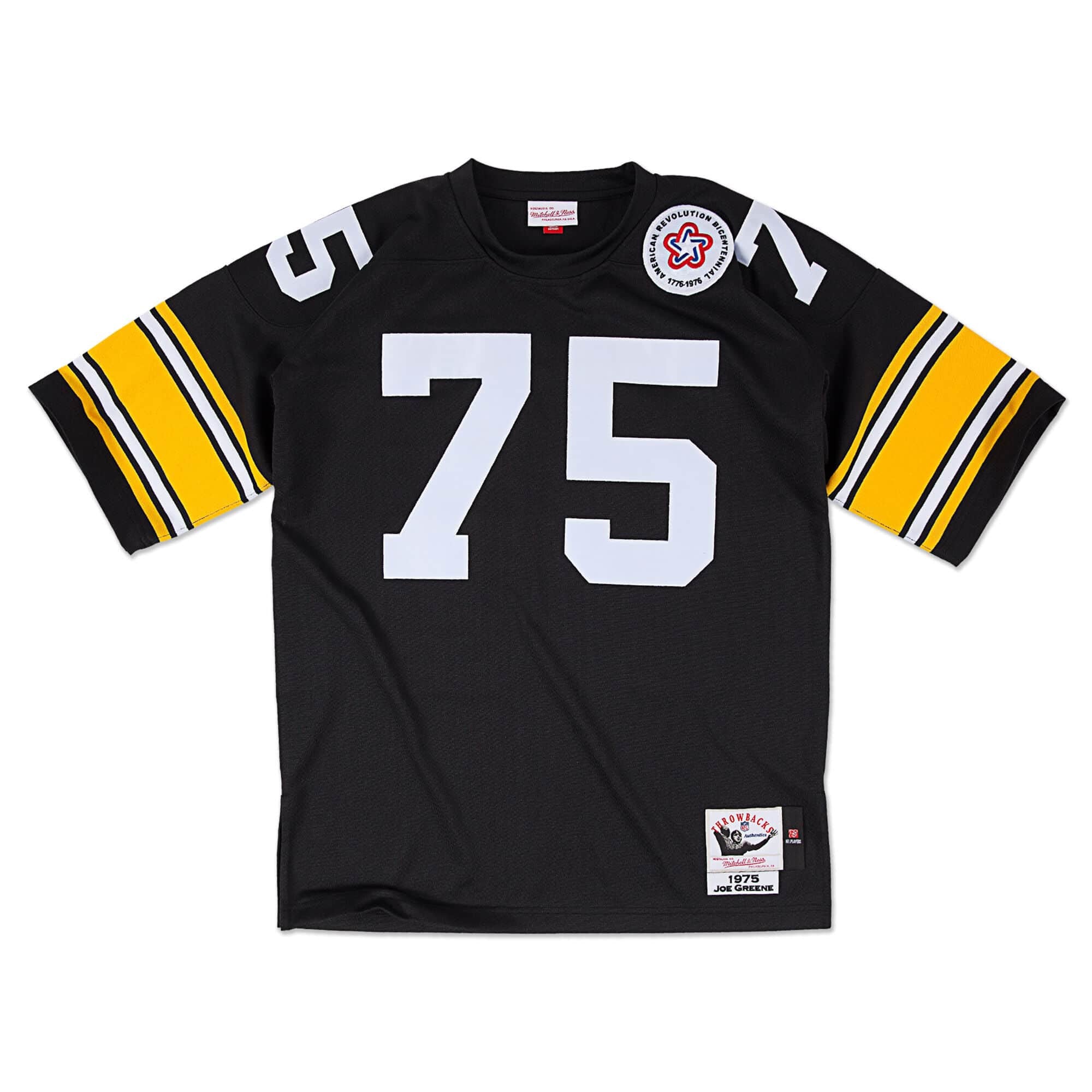 Mitchell & Ness Joe Greene 1975 Authentic Jersey Pittsburgh Steelers ...