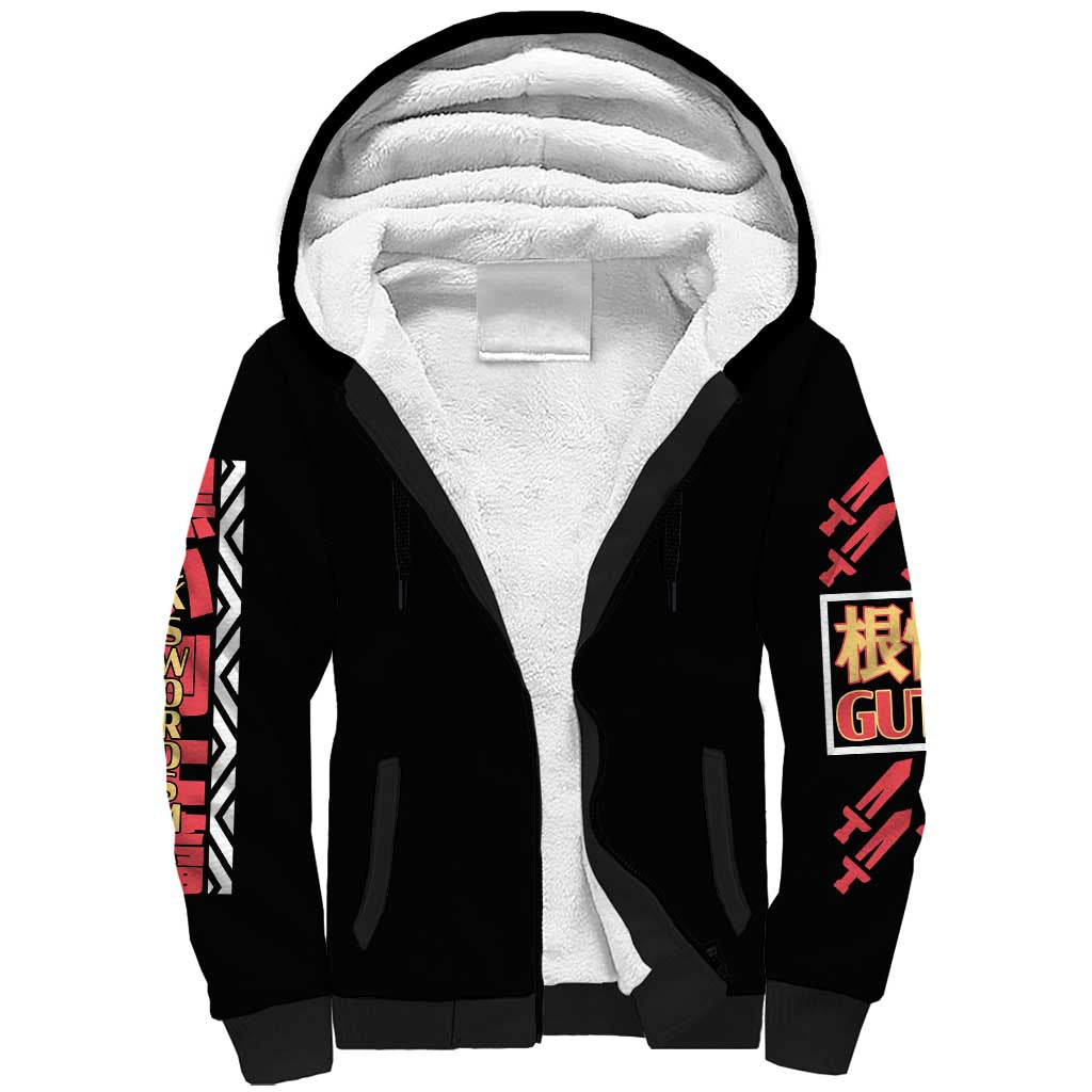 Guts V2 Berserk Ball Sherpa Hoodie Anime Style Ts04 | Shop