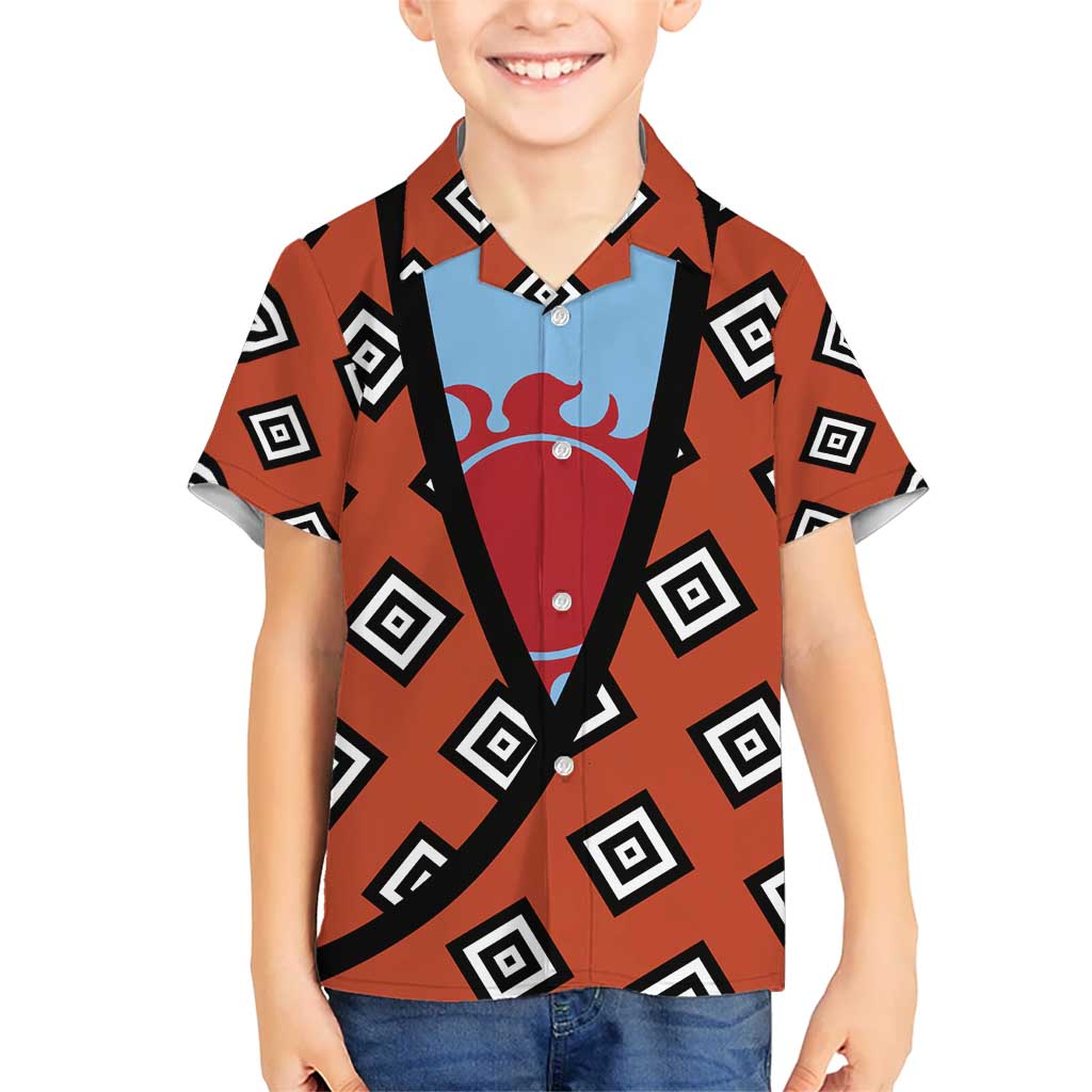 Jinbei - One Piece Kid Hawaiian Shirt Anime Uniform Style Ts04 | Shop