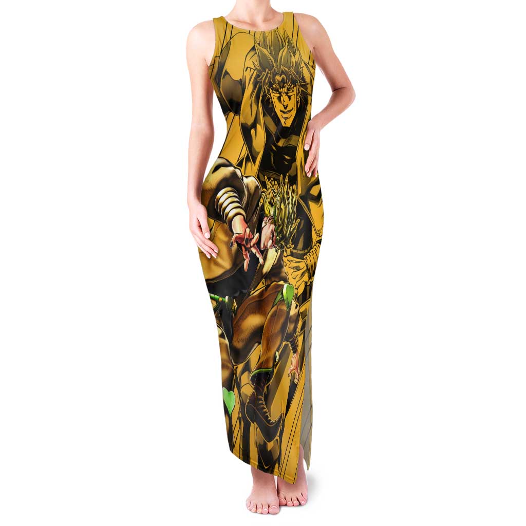Dio Brando Ojo'S Bizarre Adventure Tank Maxi Dress Anime Style Ts04 New ...