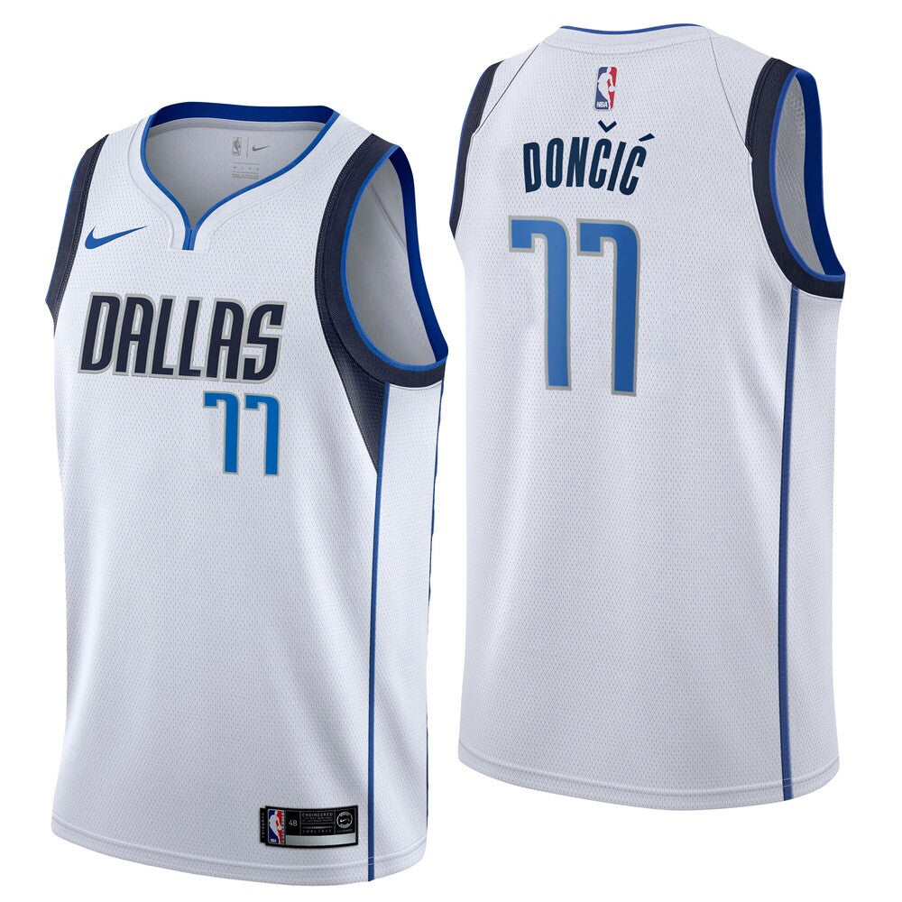 Dallas Mavericks Nike Association Swingman Jersey – Luka Doncic – Mens – TXTrend Shop