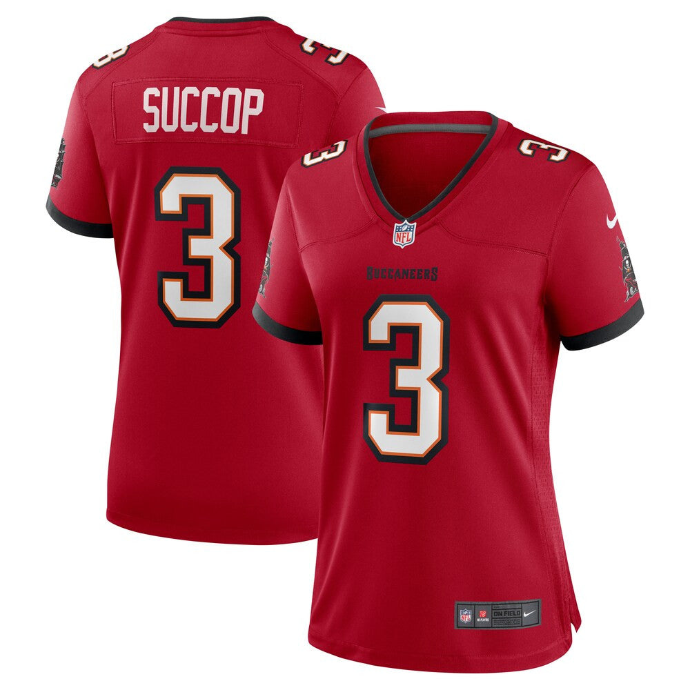 Women’S Tampa Bay Buccaneers Ryan Succop Nike Red Team Game Jersey ...