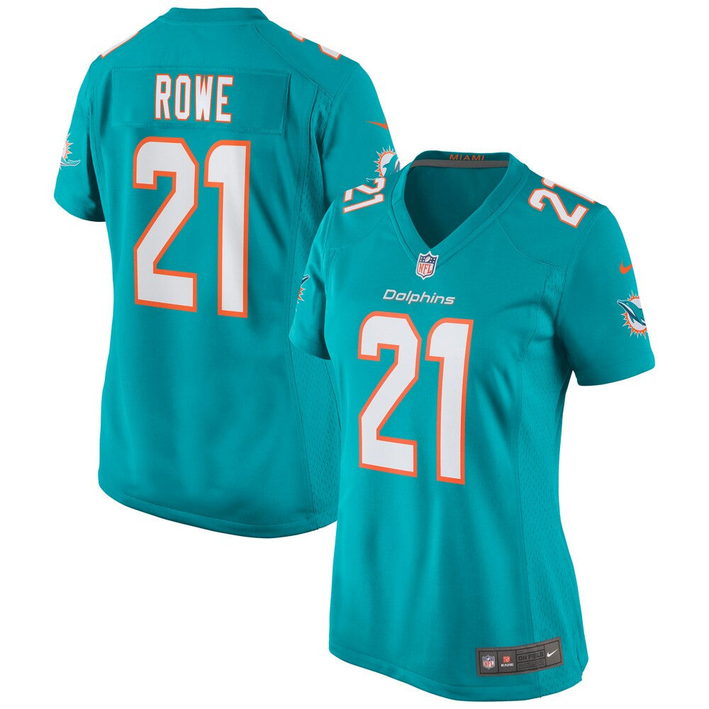 Women’S Miami Dolphins Eric Rowe Nike Aqua Game Jersey – TXTrend Shop