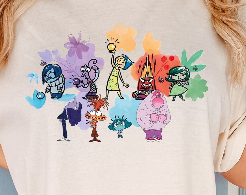 Today I Feel All The Feels Inside Out 2 Shirt, Inside Out 2 Sweatshirt ...