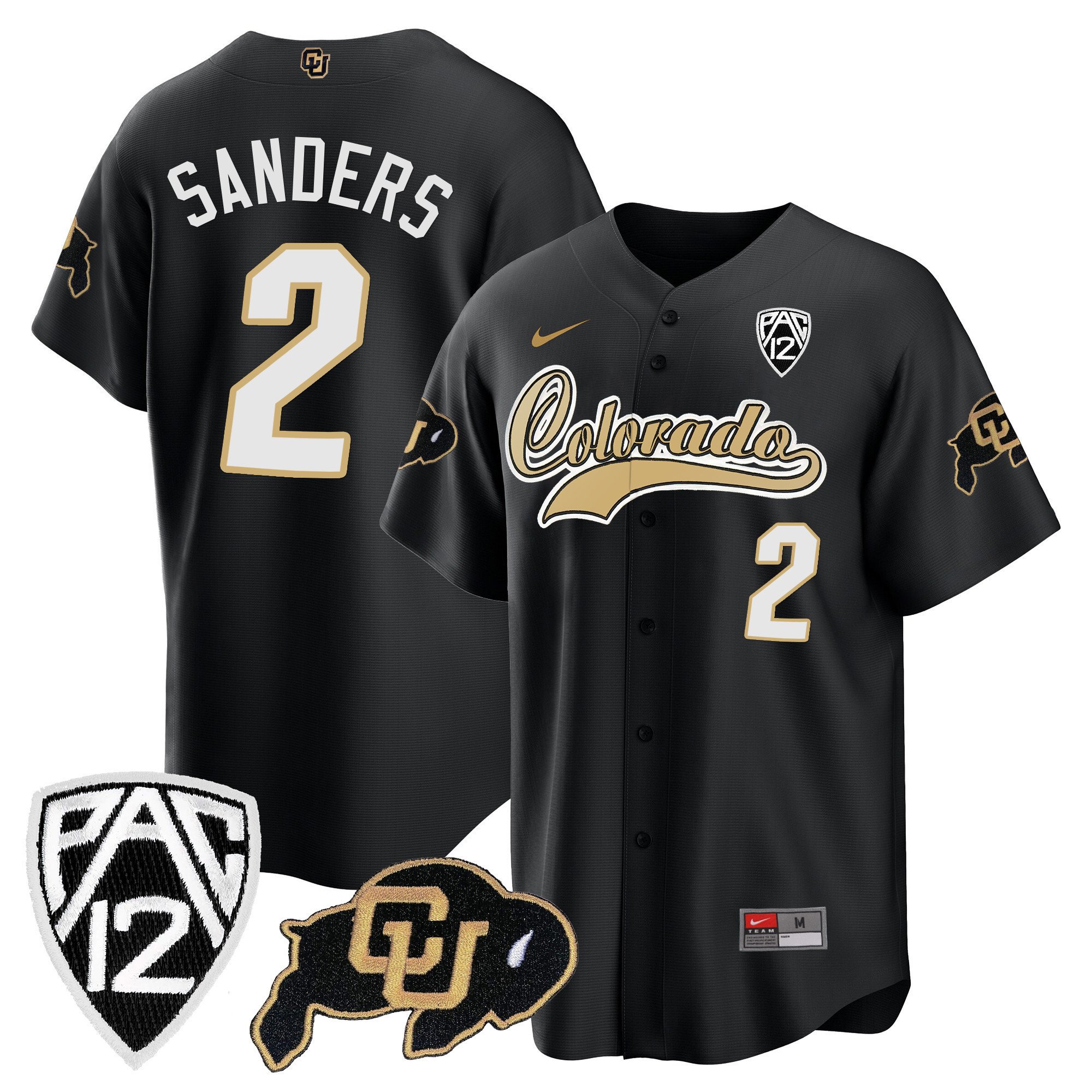 Men’S Colorado Buffaloes Baseball Jersey – All Stitched – TXTrend Shop