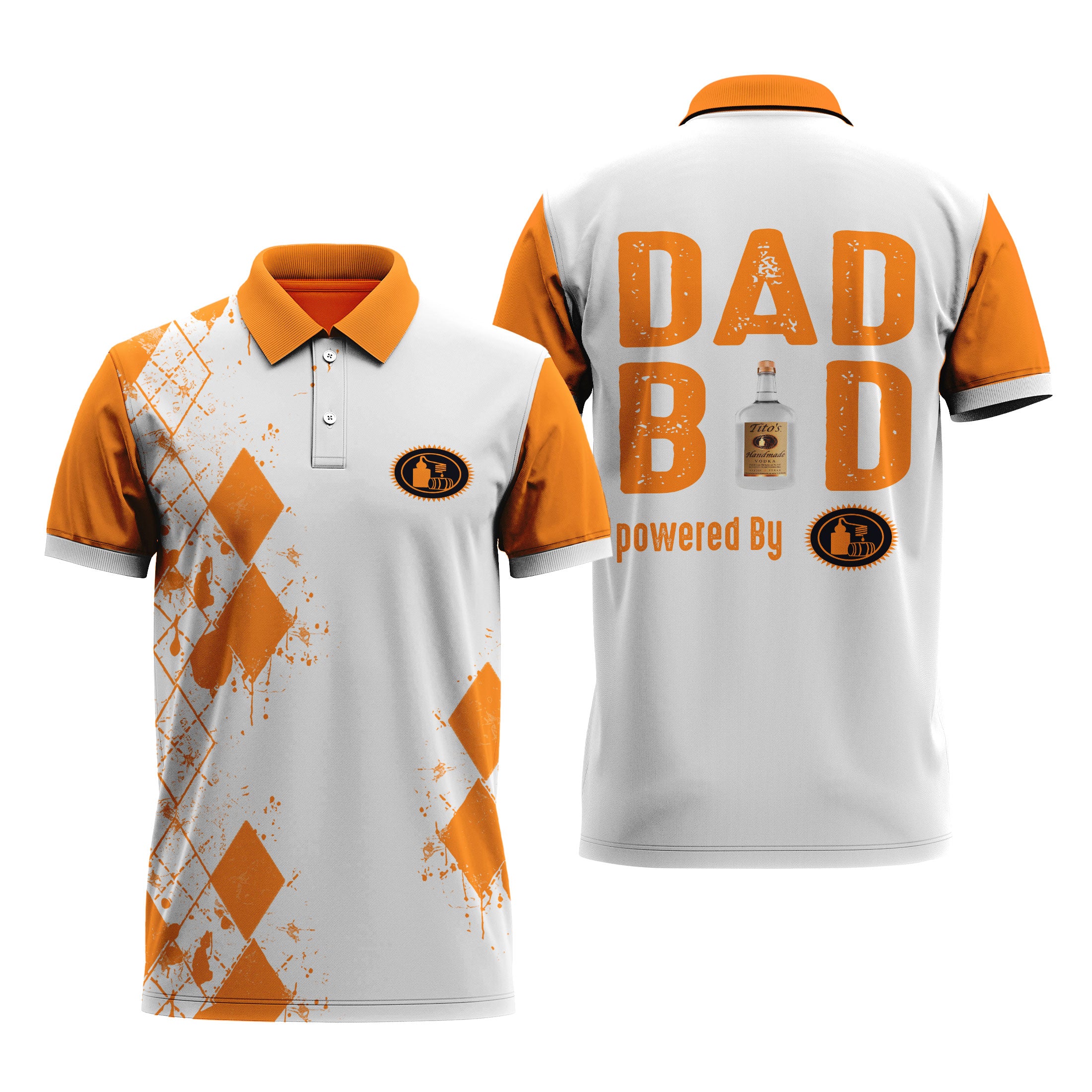 Tito’S Diamond Dad Polo Shirt – Merchcustom Shop