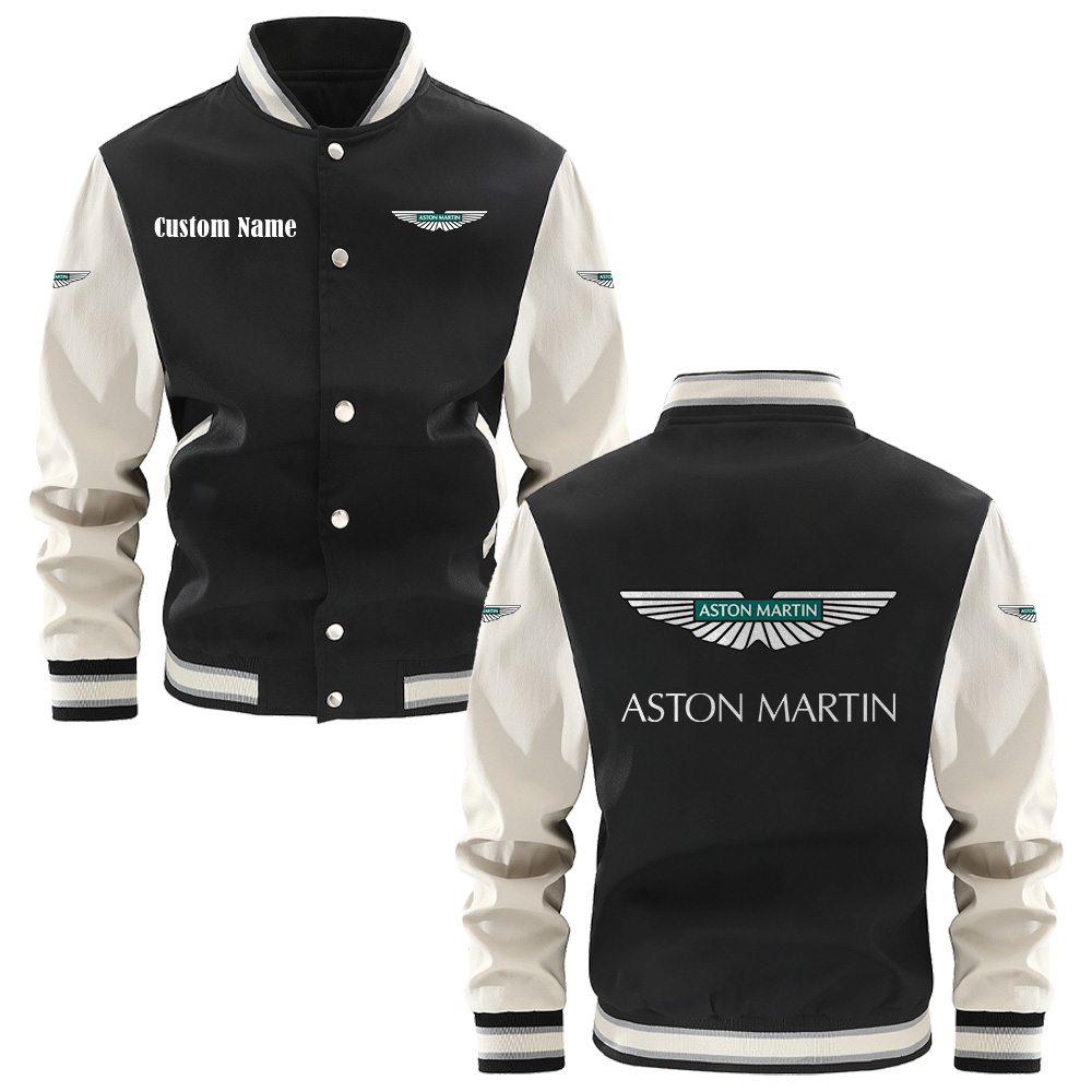 Aston Martin Varsity Jacket, Baseball Jacket, Letterman Jacket ...