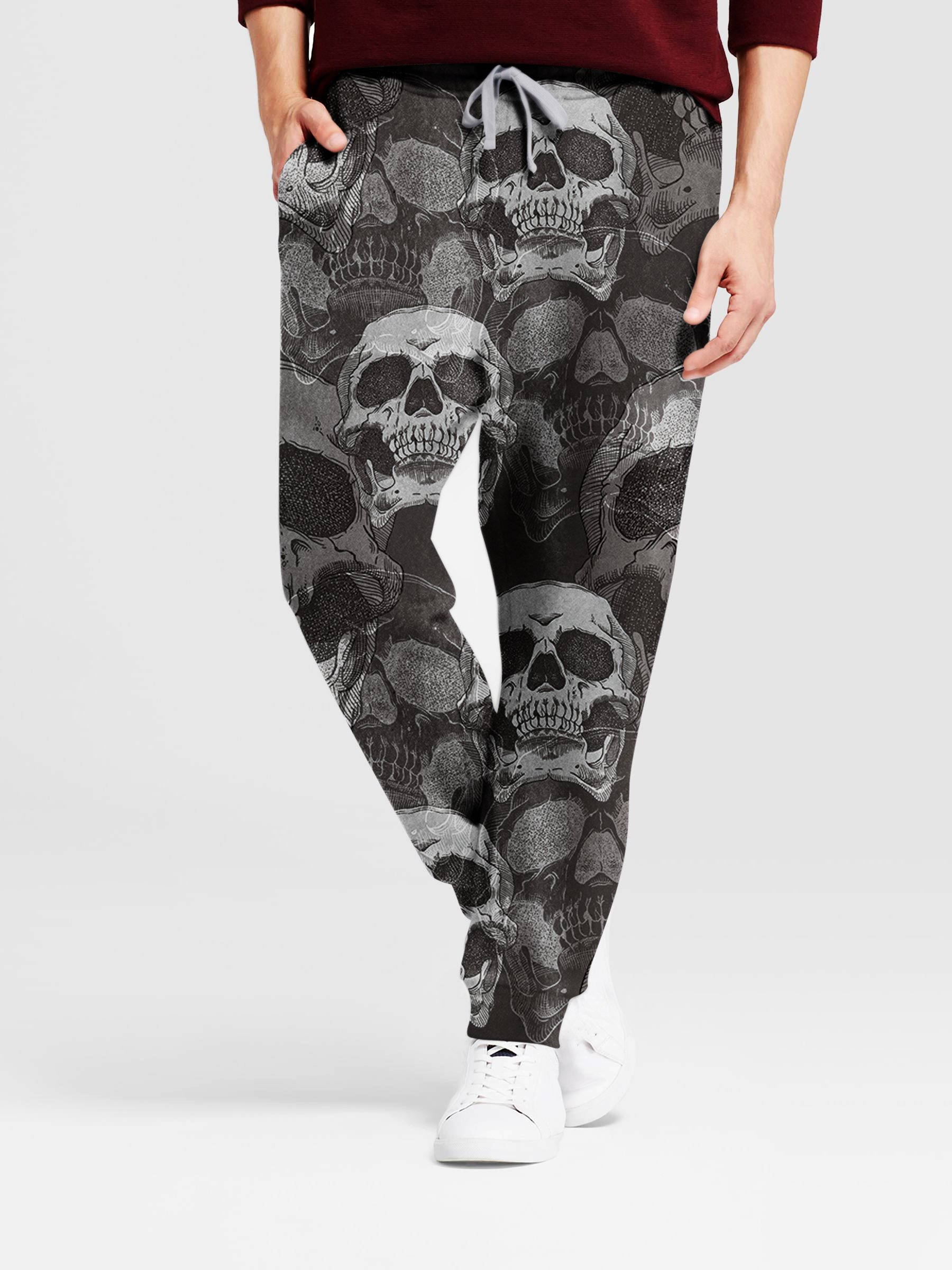 Skull Gift Skull Art 3D Pants 01 - Themarketfarmer