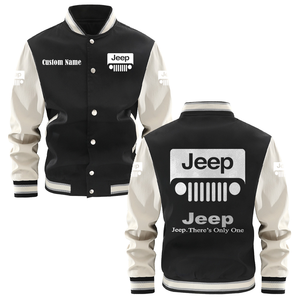 Jeep Varsity Jacket, Baseball Jacket, Letterman Jacket Customize Name ...