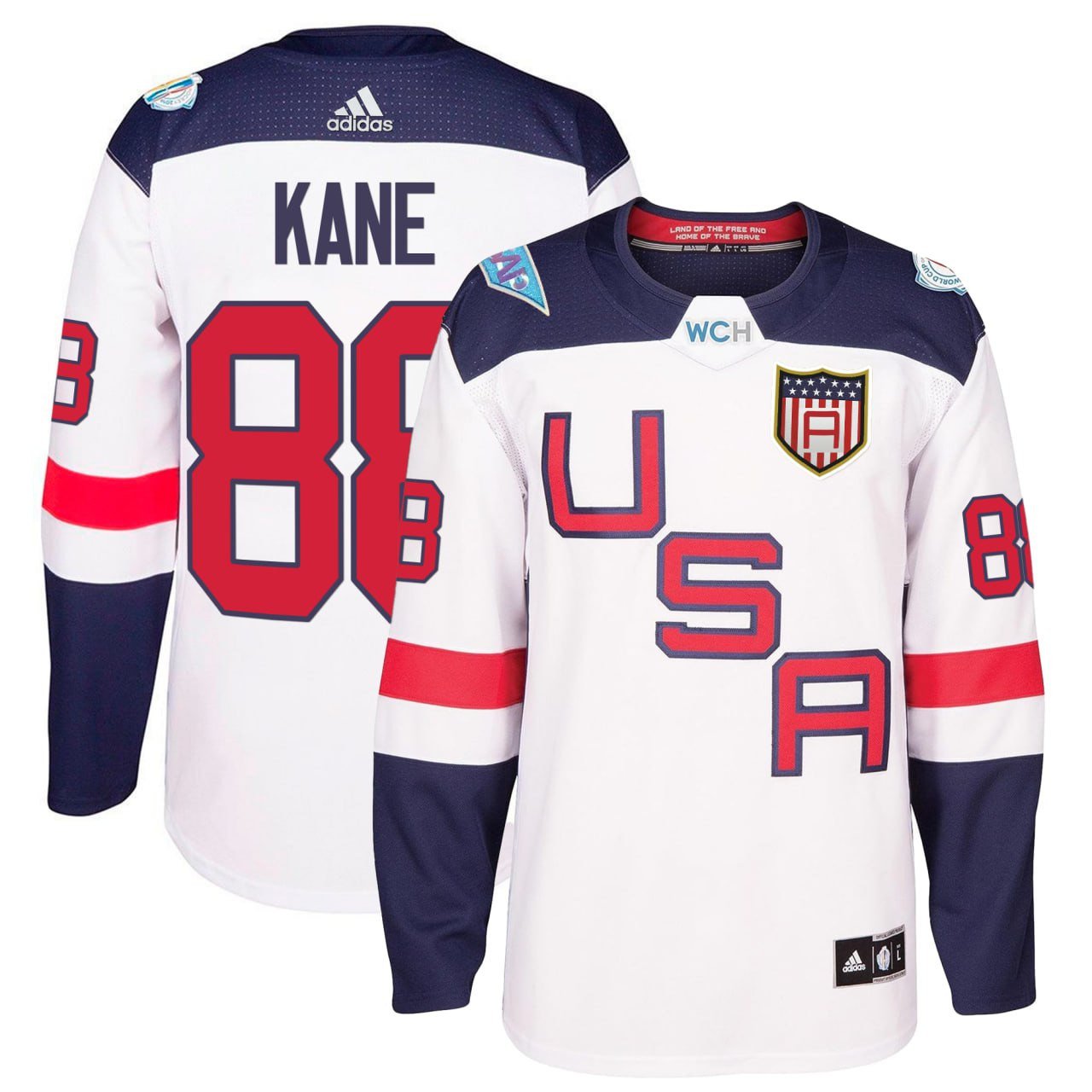 Patrick Kane Team Usa – 2016 World Cup Of Hockey Away Jersey – All ...