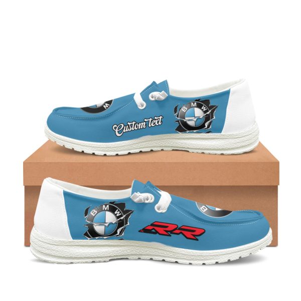 Bmw Williams F1 Team Moccasin Slippers Shoes, Custom Name Shoes ...