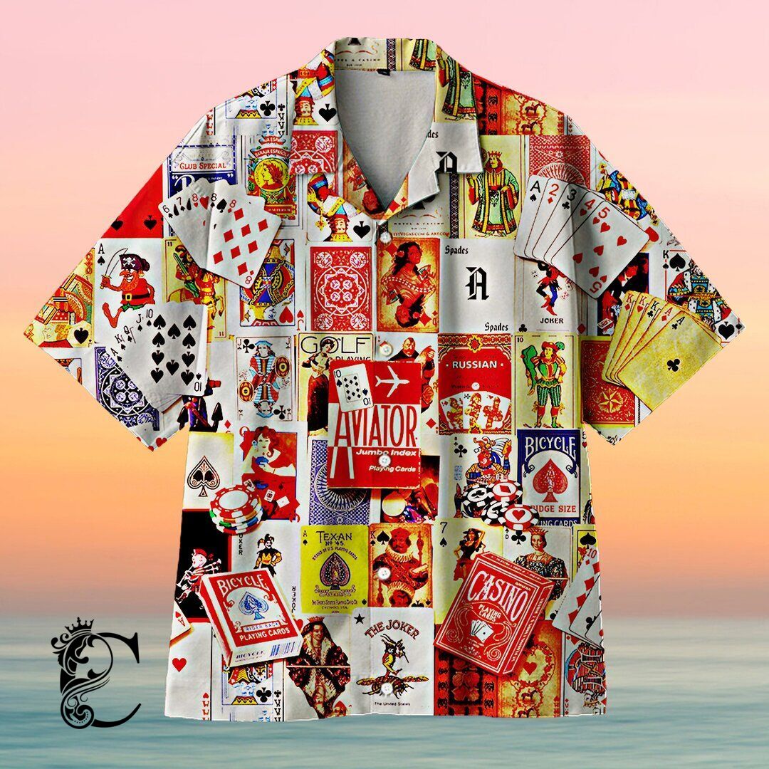 Playing Cards Hawaiian Shirts - Themarketfarmer