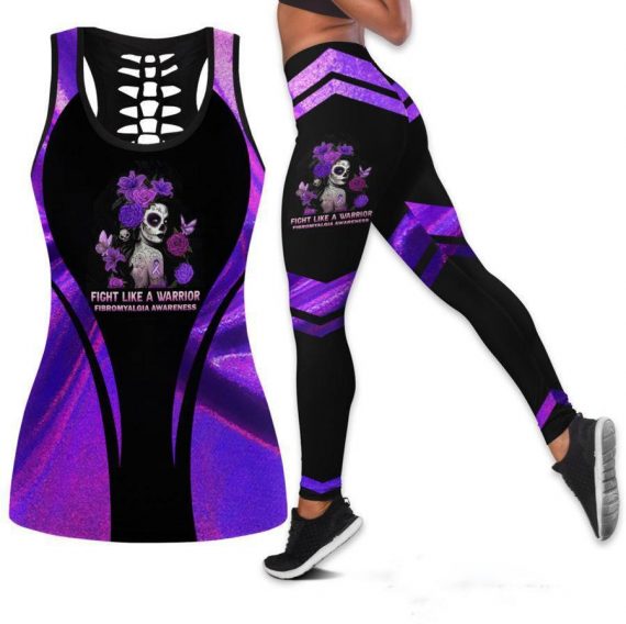 Fibromyalgia Tank Top And Leggings Set - Themarketfarmer