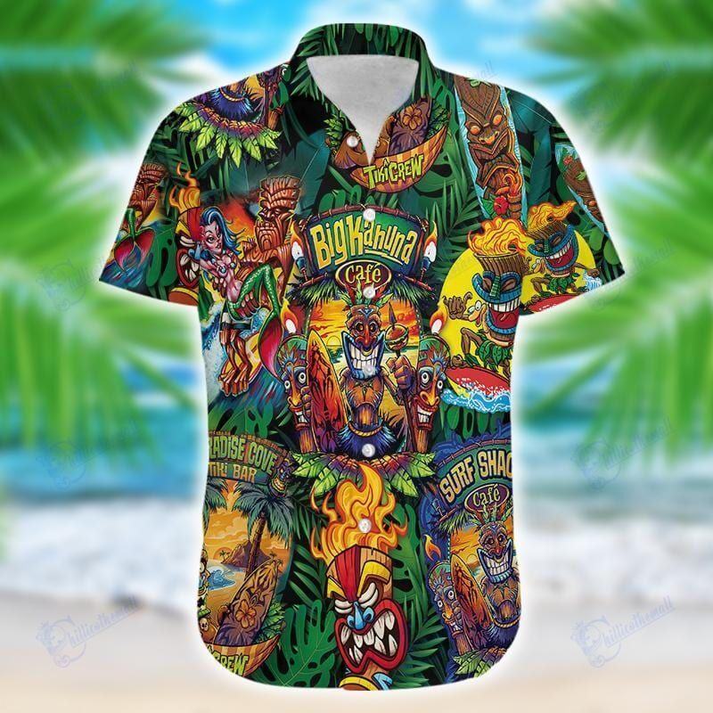 Hawaiian Aloha Shirts Tiki Crew - PoshmarkStore