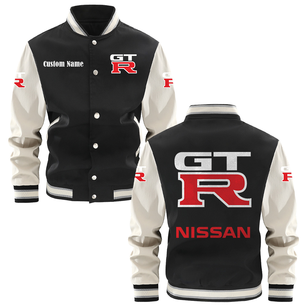 Nissan Gtr Varsity Jacket, Baseball Jacket, Letterman Jacket Customize ...