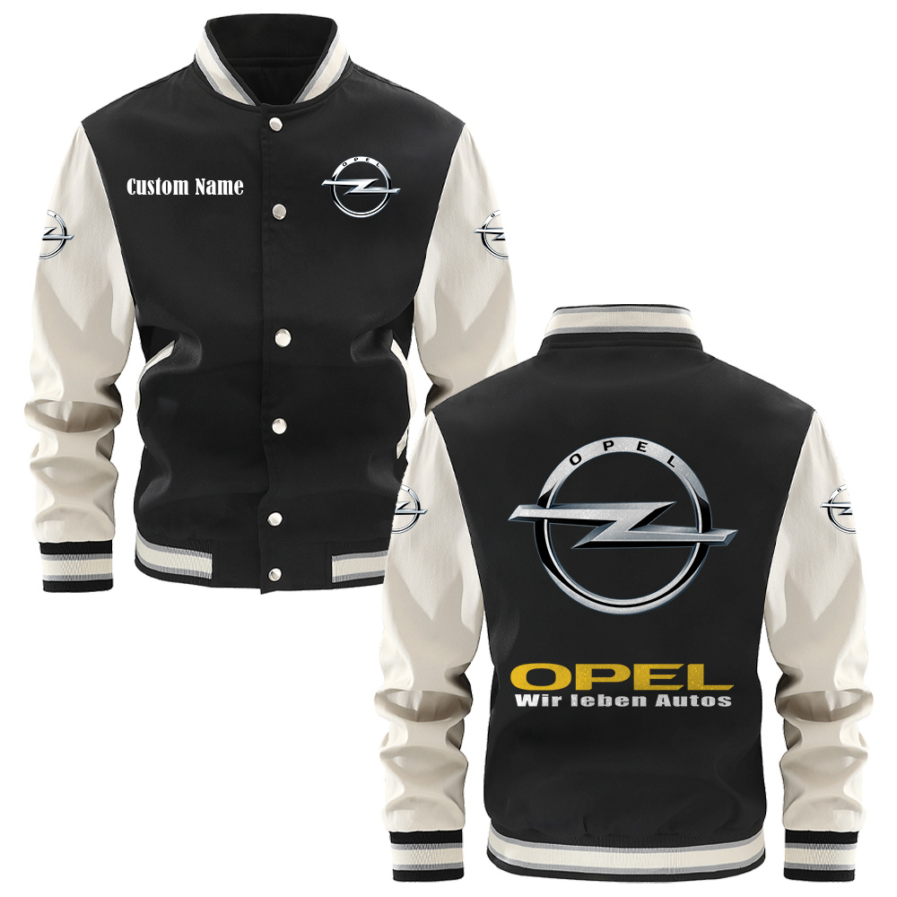 Opel Varsity Jacket, Baseball Jacket, Letterman Jacket Customize Name ...